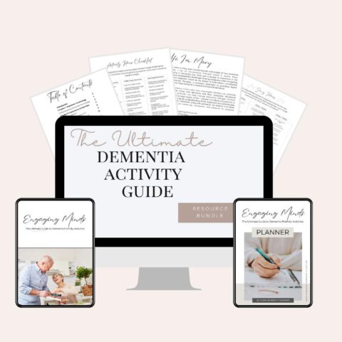 Activity eBook and planner - Your Dementia Therapist